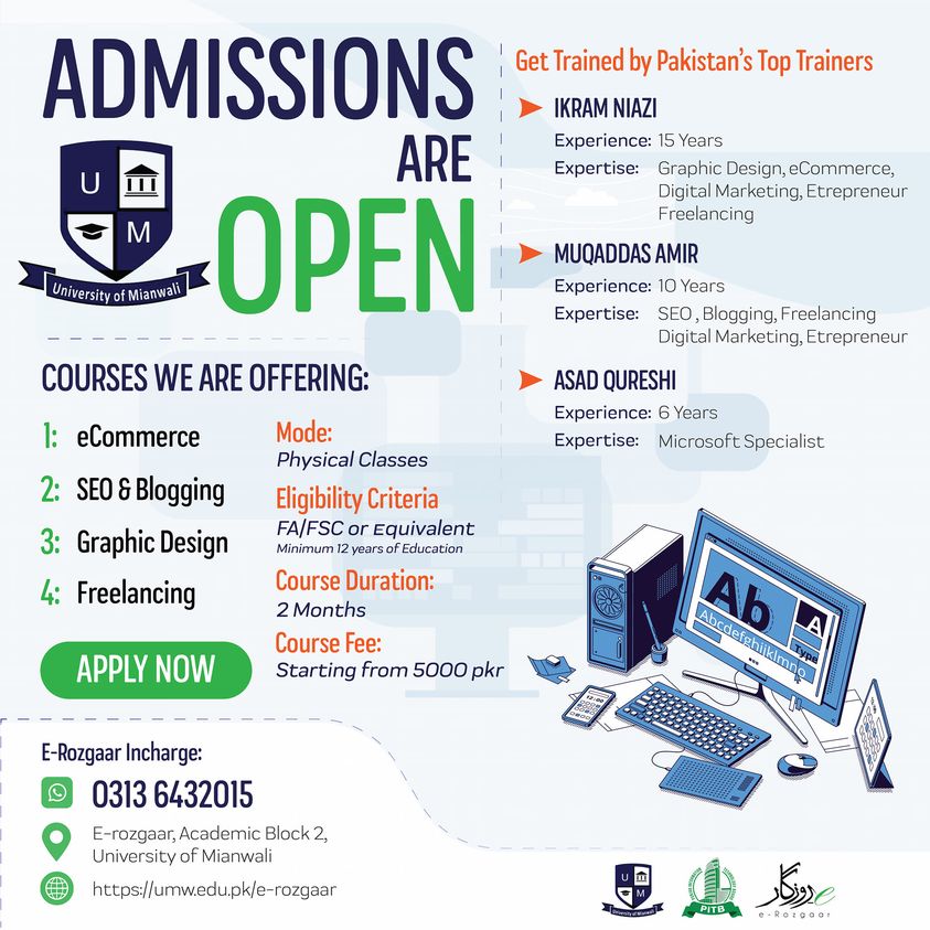 E-Rozgar - University of Mianwali