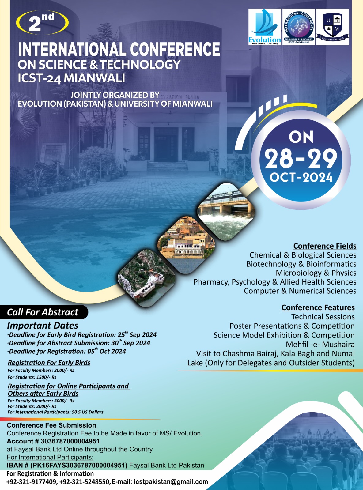 2nd International Conference On Science & Technology on 28-29 October ...